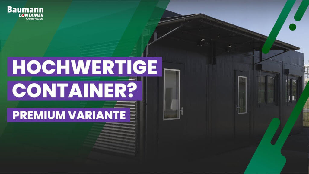 Container kaufen & mieten - Baumann Container Raumsysteme